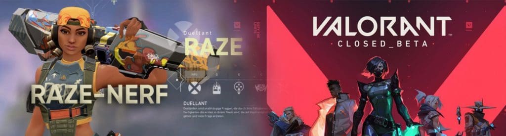 Valorant Patch: The Raze-Nerf is coming - Global Esport News