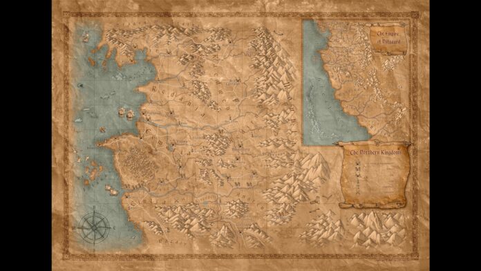 The Witcher as a university project: You've never seen the world map ...