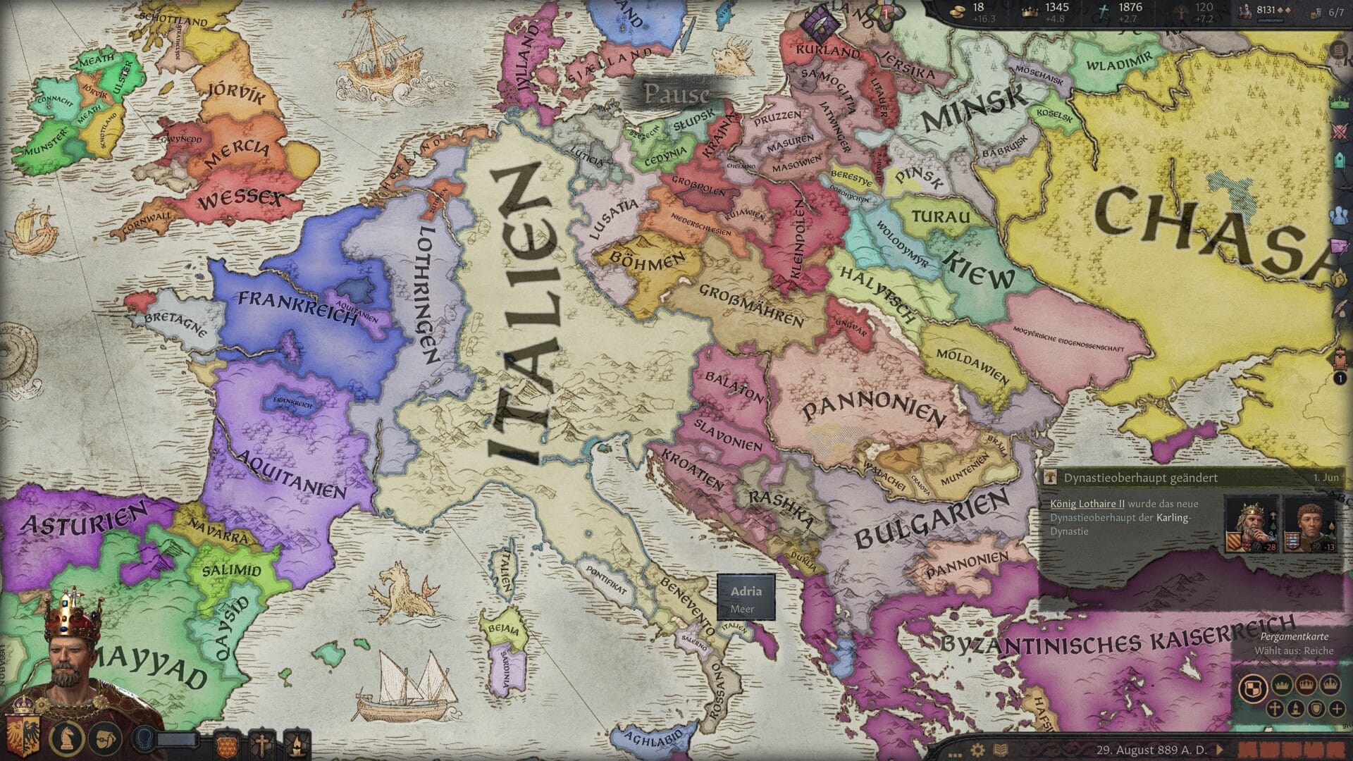 Prueba: La Corte Real es la mejor razón para empezar con Crusader Kings ...