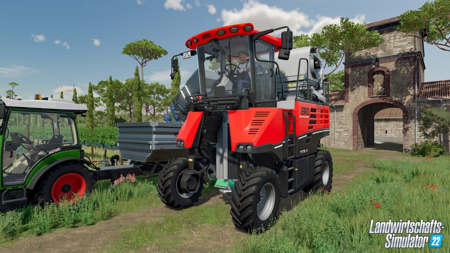 LS22 anuncia un nuevo DLC con la vendimiadora ERO Grapeline - Global ...