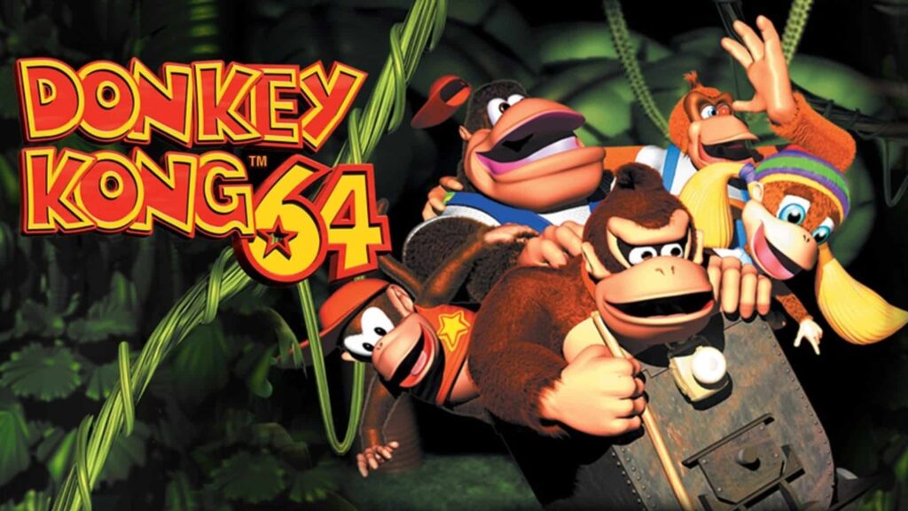Le jeu Donkey Kong 64, un grand favori des fans, arrive enfin sur ...